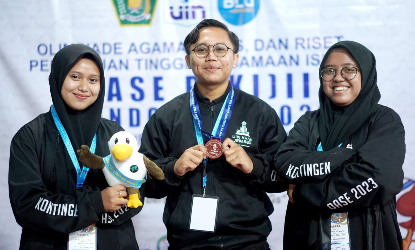 Rancang Aplikasi, Mahasiswa UIN KHAS Jember Bawa Pulang Medali pada Ajang OASE PTKI Se Indonesia ...